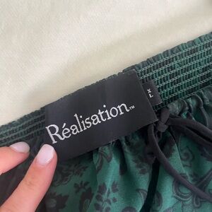 Realisation Par | Dresses | Alba Dress In Dazed Noir From Realisation ...